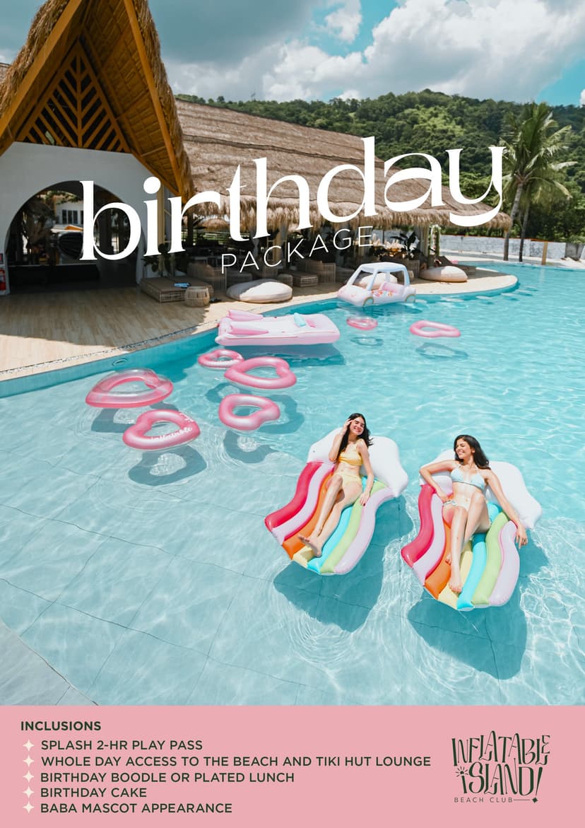 Inflatable Island Ph | PH.vacations